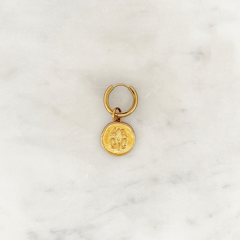 Earring Magic Coin – ByNouck Jewelry