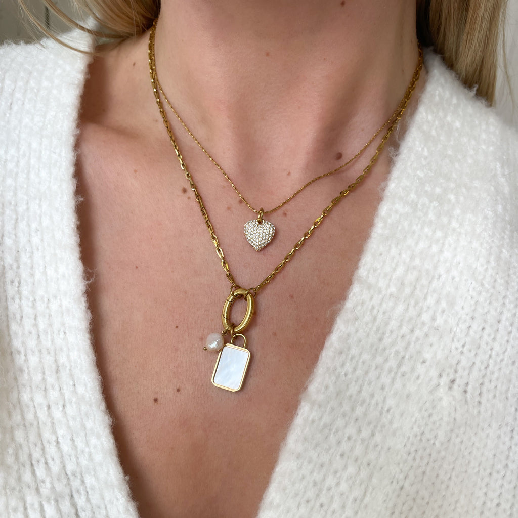 DYO Engrave Pearly Square – ByNouck Jewelry